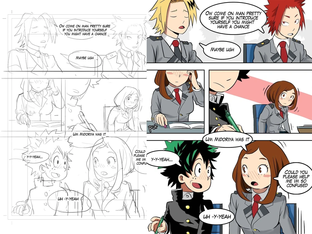 A comic / manga from your script | Upwork