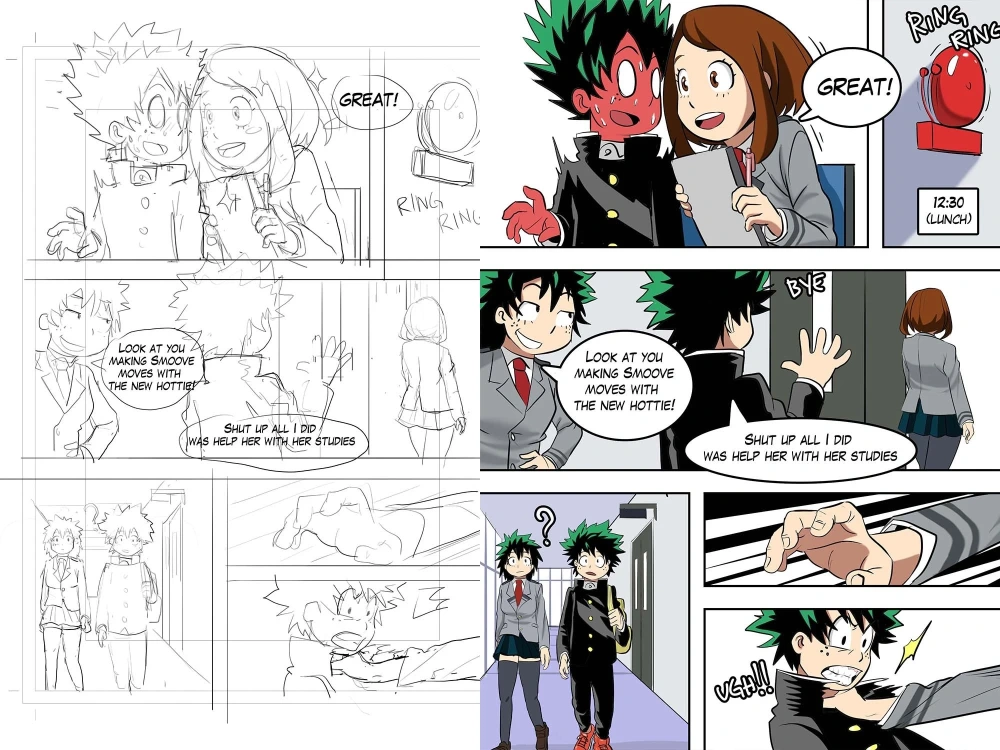 A comic / manga from your script | Upwork