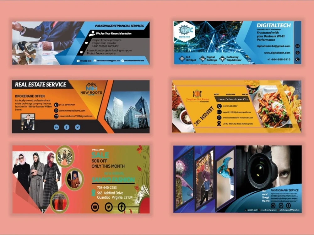 Fb banner; banner ads; display ads; roll up banner; web banner design ...