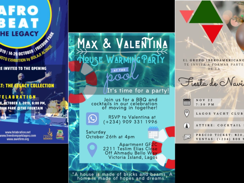 A fantastic invitation for your event | Upwork