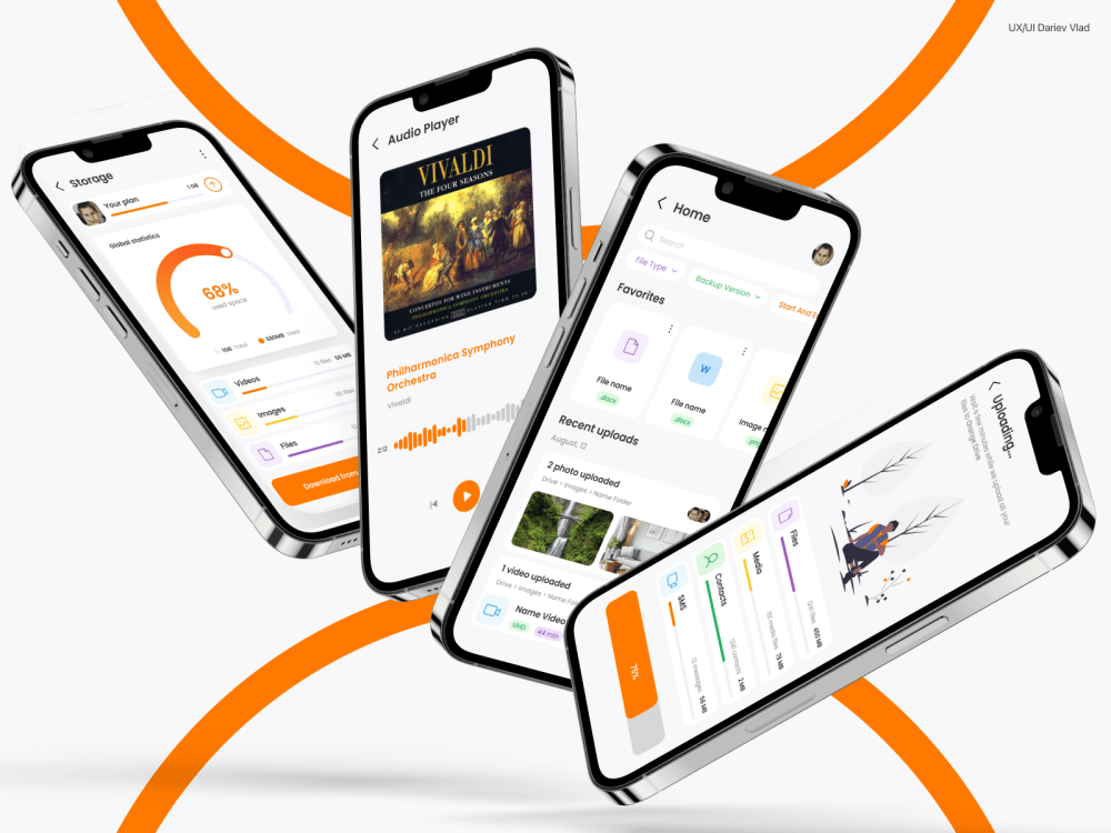 [UX/UI] Mobile App Design | Tablet App Design | Upwork