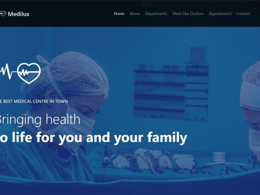 An amazing frontend developed in HTML CSS JQuery and Bootstrap | Upwork