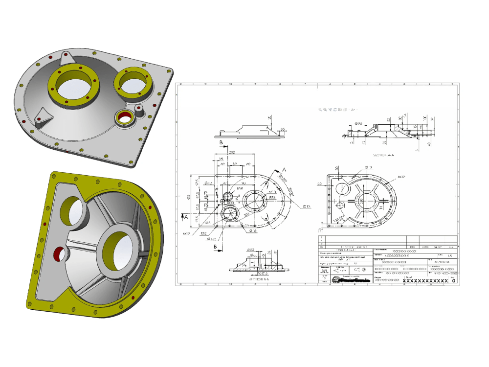 A 3D Model and Drawings for manufacturing . | Upwork