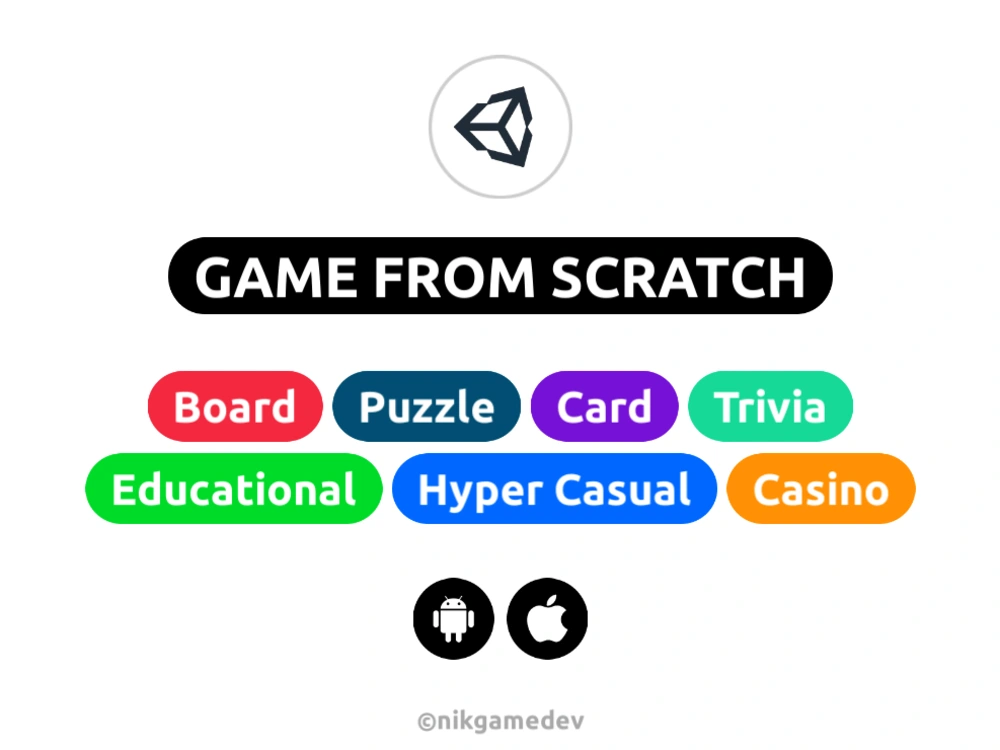 Mobile game in unity developed from scratch | Upwork