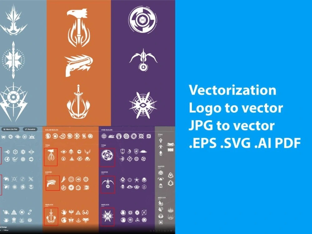 A high quality vector file from your JPG, PNG | Upwork