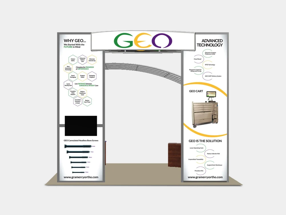 Trade Show Booth, Exhibition, Marketing Collateral & Outdoor Awning ...