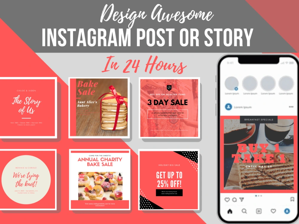 Awesome instagram post design | Upwork