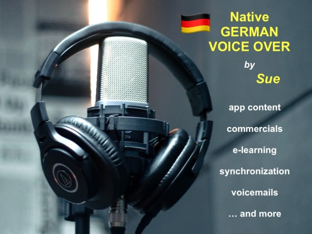 A GERMAN VOICE OVER with a (soft) female tone | Upwork