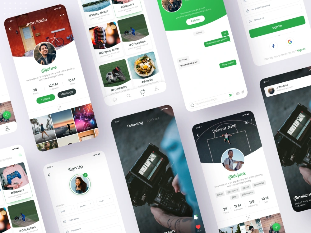 A beautiful Mobile and Web App UI design | Upwork