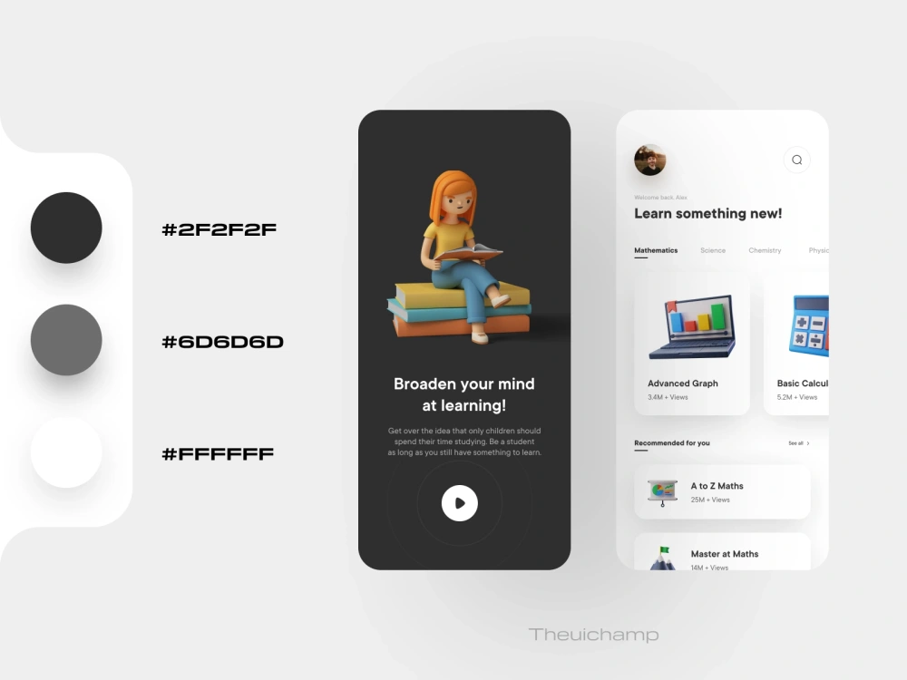 A beautiful Mobile and Web App UI design | Upwork