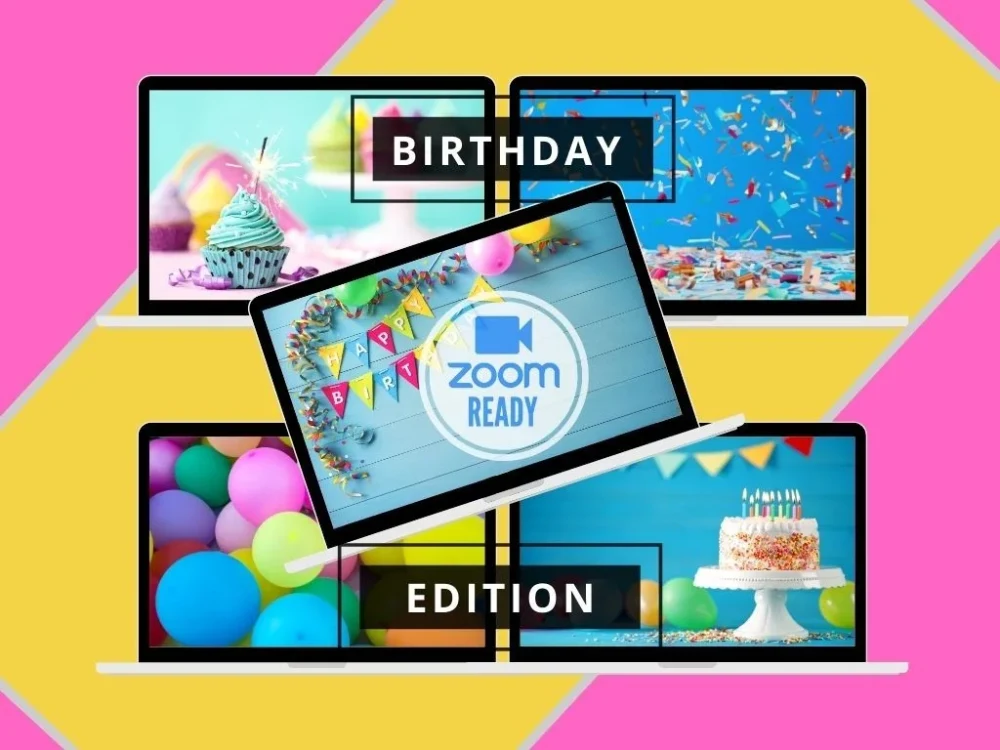 A custom Zoom Background for your Virtual Celebration | Upwork