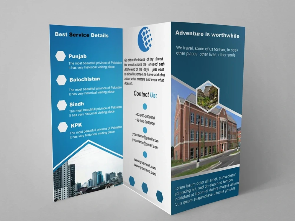 A professional brochure design for your business | Upwork