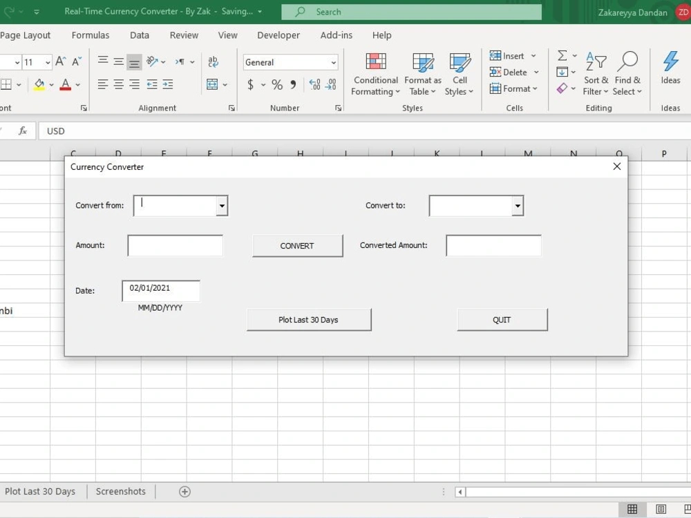 Your amazing Excel VBA project done! Starting at $40 only! | Upwork