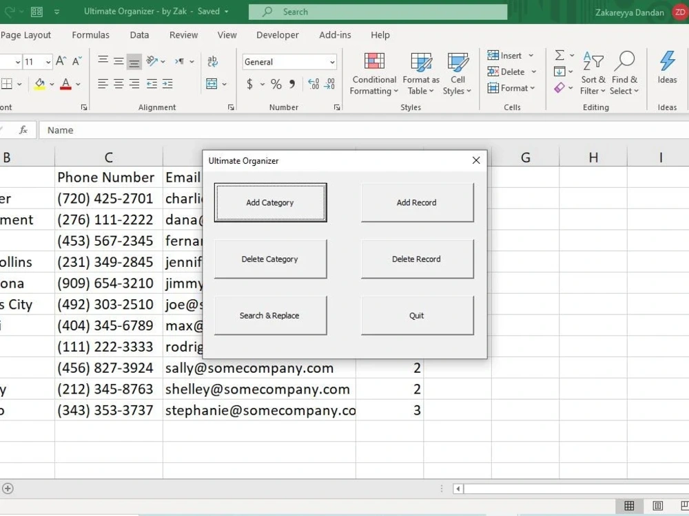 Your amazing Excel VBA project done! Starting at $40 only! | Upwork