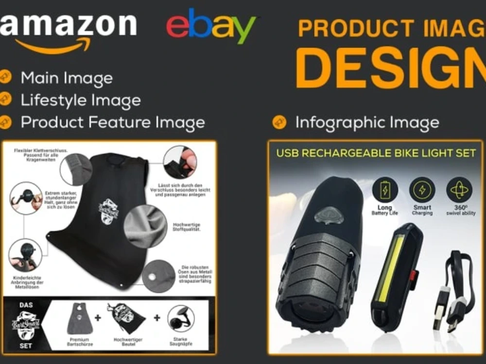Creative Amazon Listing Images Infographics Lifestyle Comparision ...