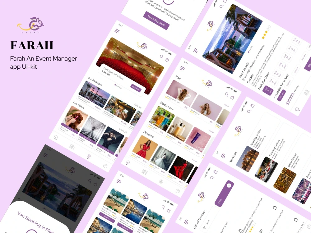 A complete fully responsive UI/UX screen design for Web/Mobile ...