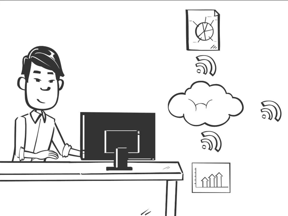 A fantastic whiteboard animations video | Upwork