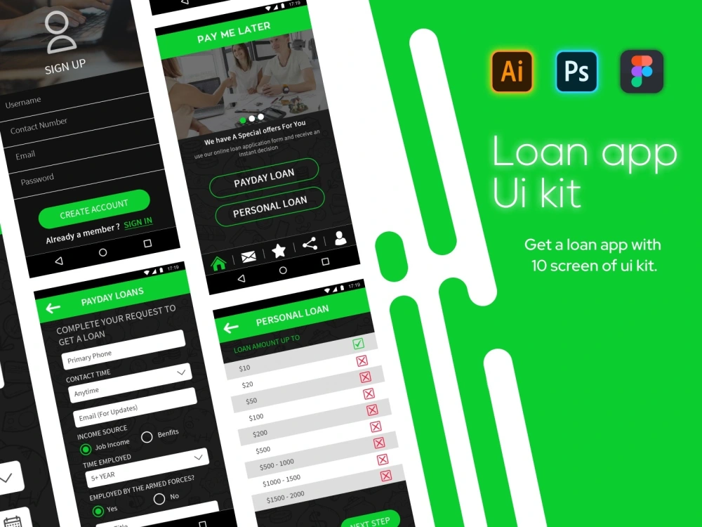 A complete fully responsive UI/UX screen design for Web/Mobile ...