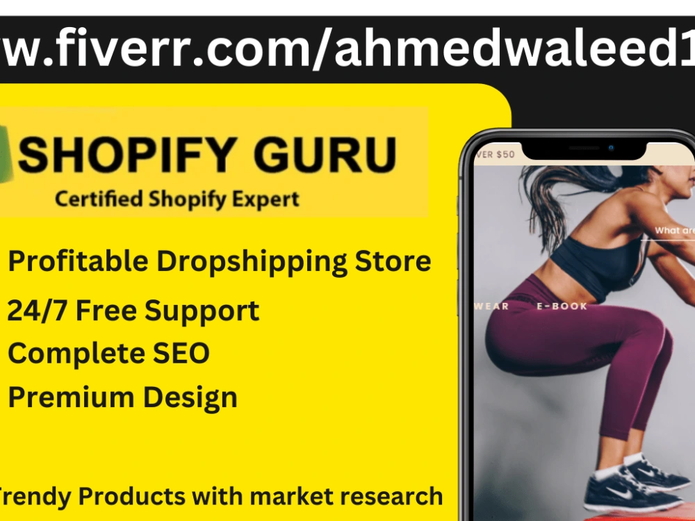 A Complete Shopify Drop-shipping Store | Upwork