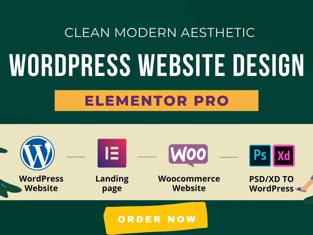 Design WordPress landing page or website using elementor pro | Upwork