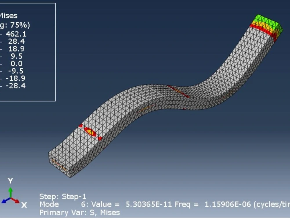 A Professional Finite Element Analysis (FEA) using ANSYS or ABAQUS | Upwork