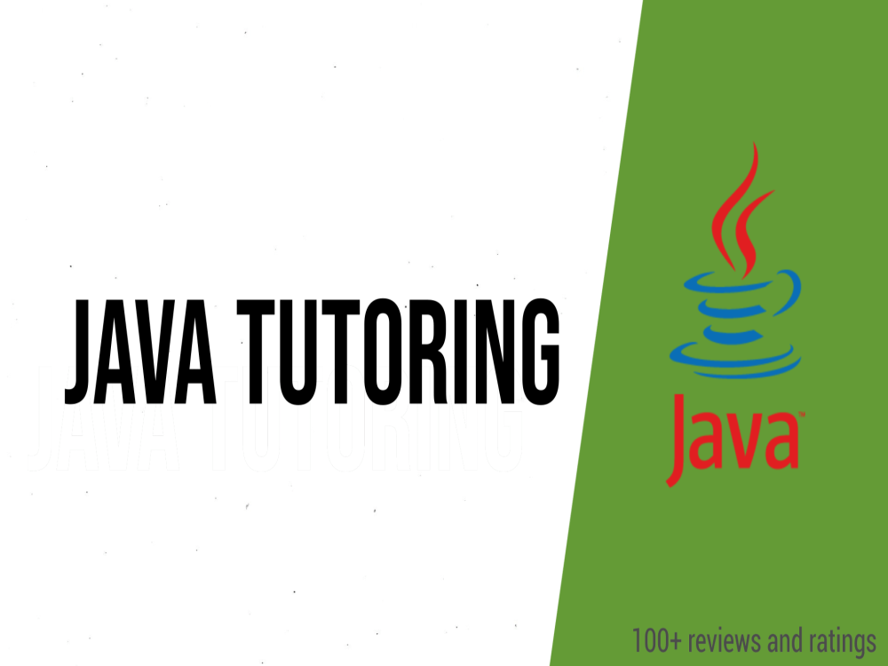 Java Tutor Lessons From A Java Trainer Upwork