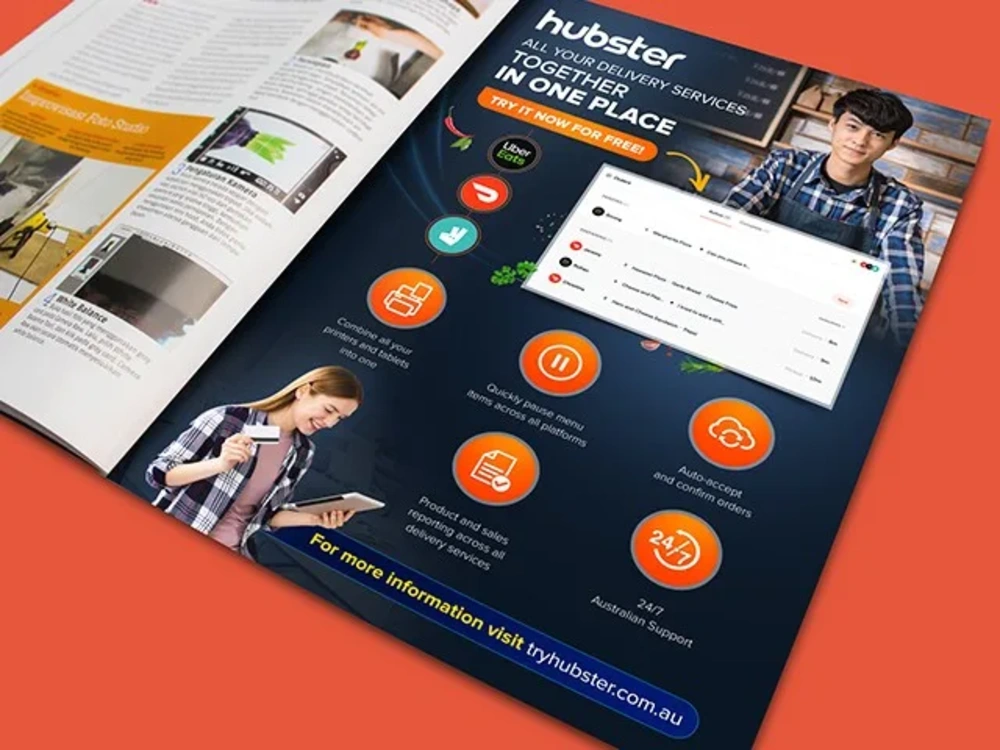 High-end newspaper ad, full-page magazine ad, print ad | Upwork