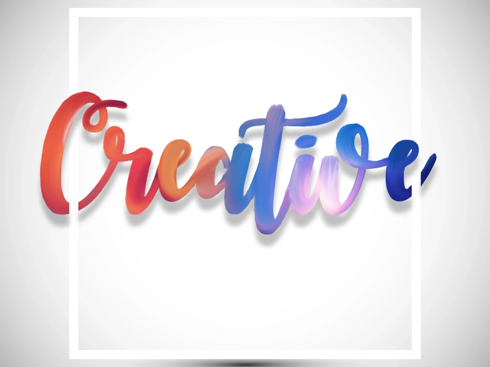 Paint hand lettering any word or sentence | Upwork
