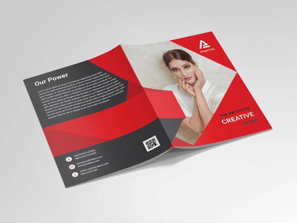 Corporate business Flyer Poster leaflet cover postcard brochure design ...
