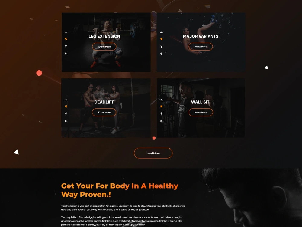 A fantastic web template design by PSD and XD | Upwork