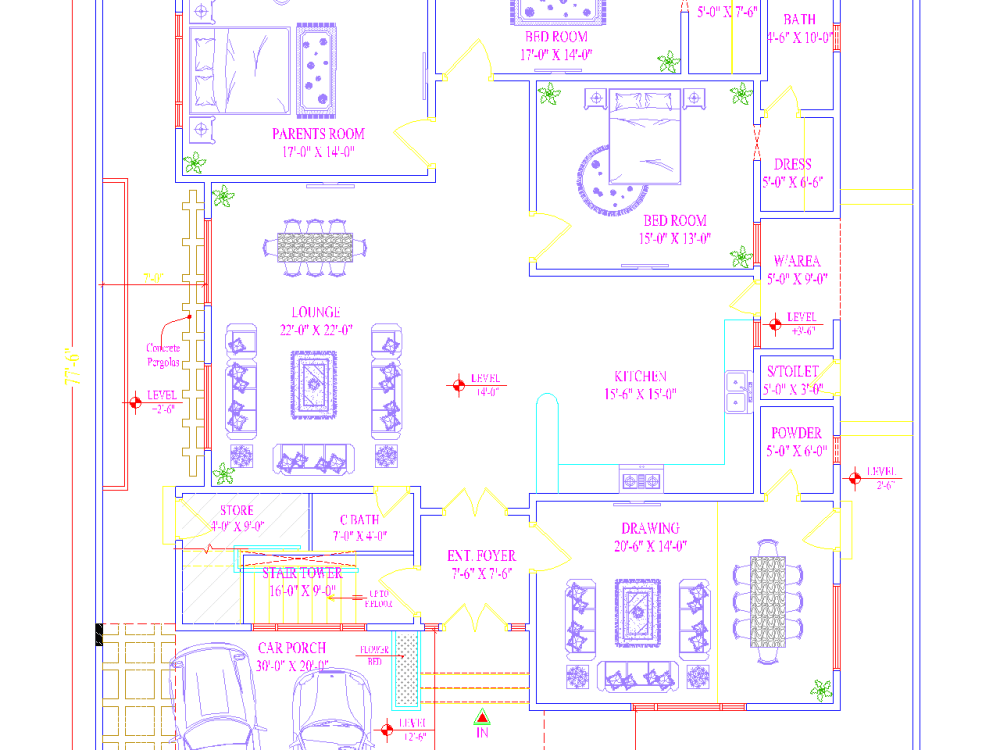 Best Floor plans, working, MEP drawings in Auto-cad | Upwork