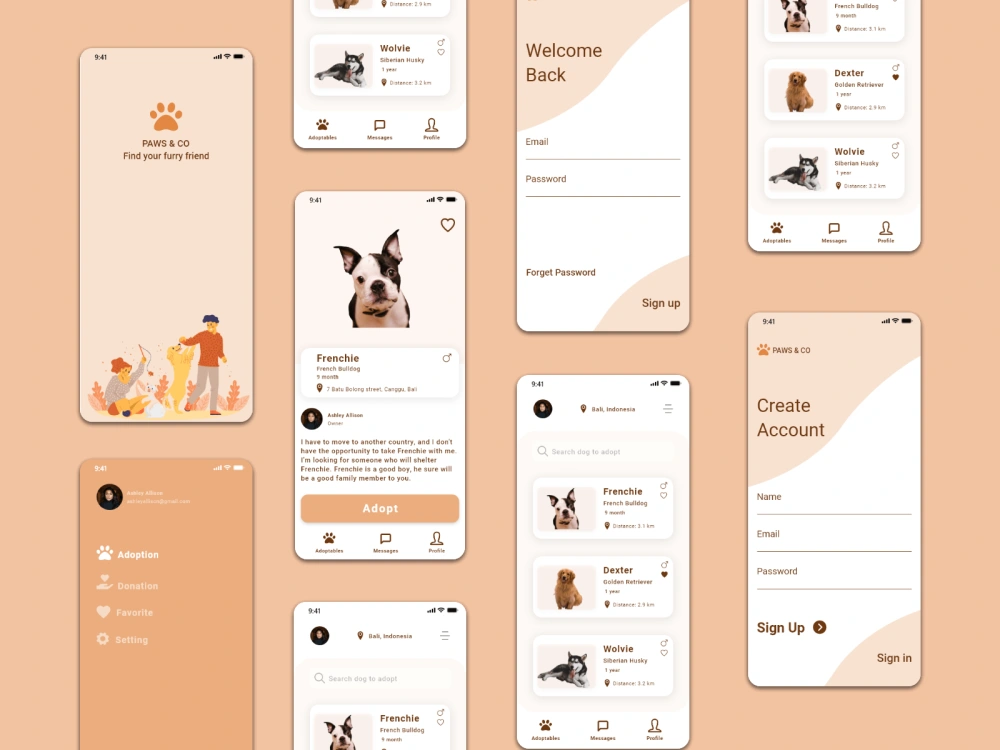 A stunning mobile app design | Upwork