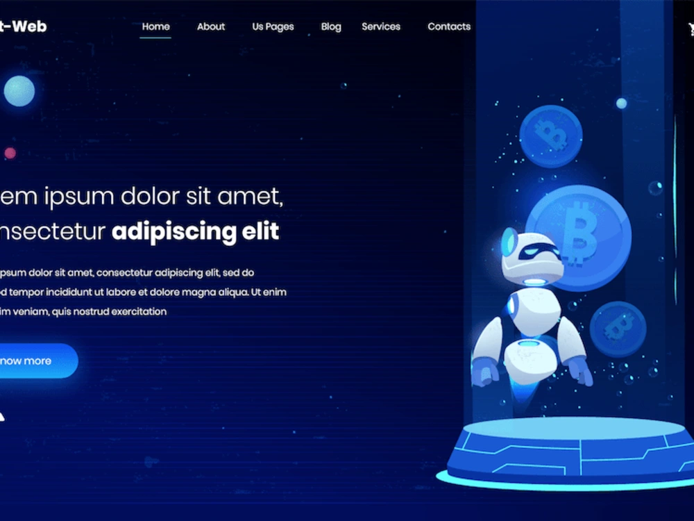 A responsive and smooth looking UI Front-End that will attract users ...