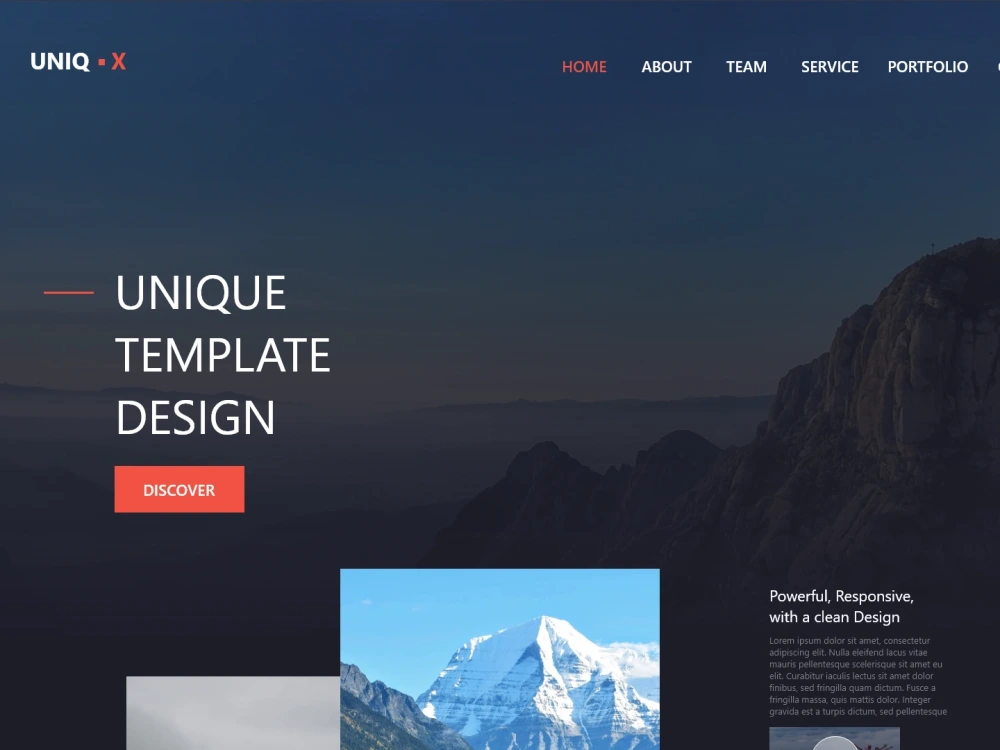 An amazing website ui/ux design | Upwork