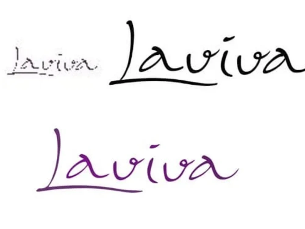 Unclear logo trace to a vector | Upwork