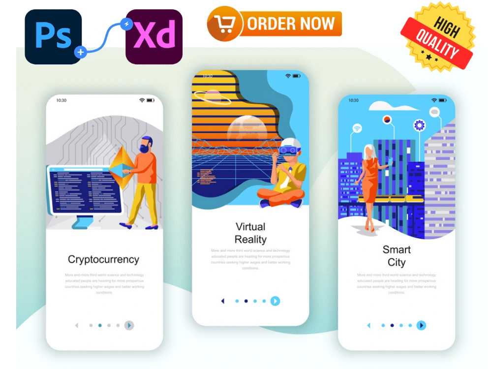 Awesome and Elegant UI/UX Design for Mobile Applicatoin | Web Application | Upwork