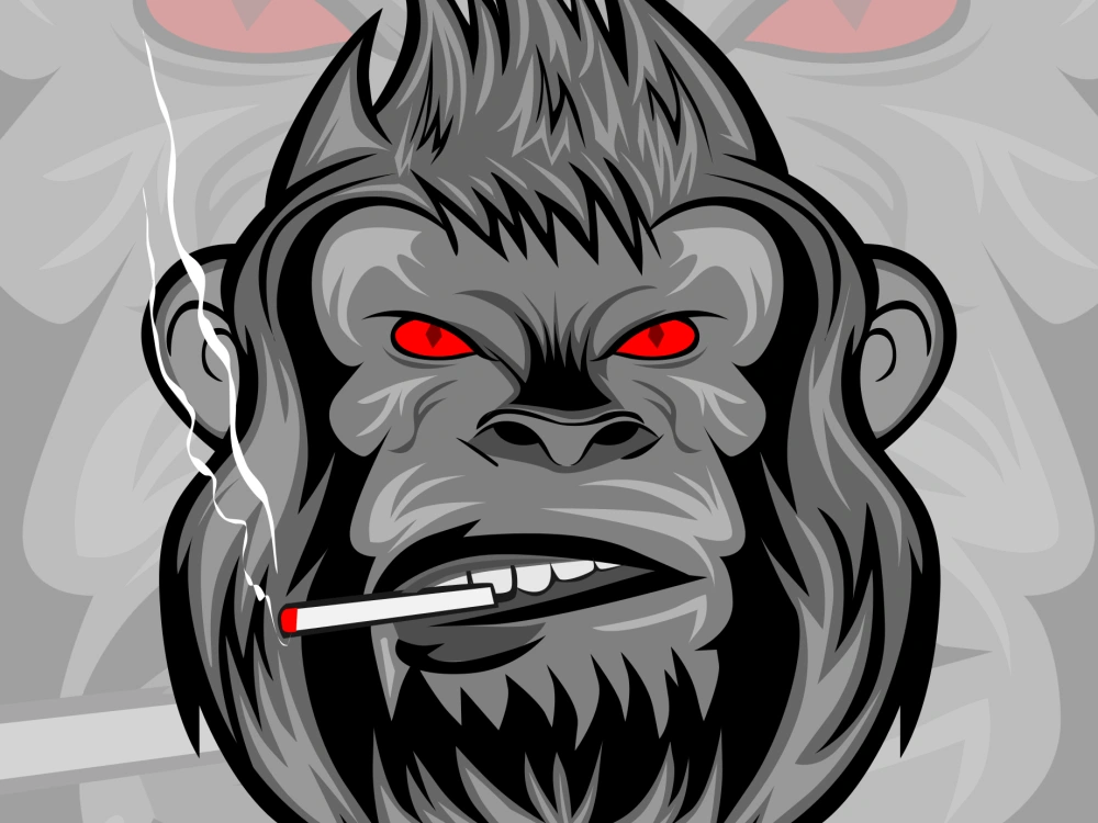 An amazing custom vector illustration for any merchandise design | Upwork