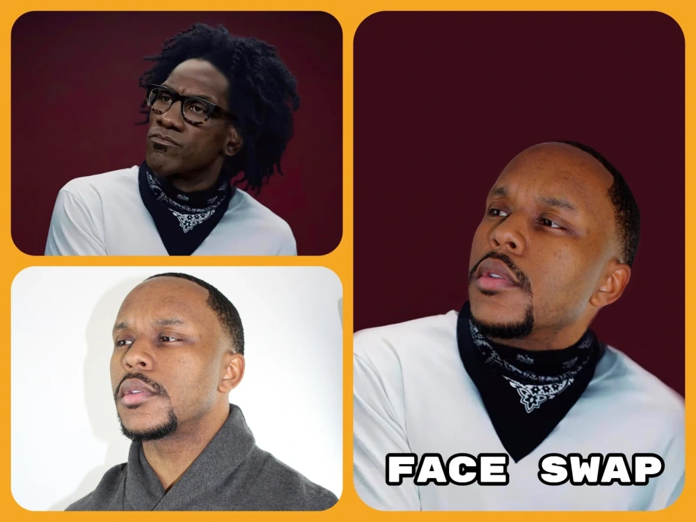 Face swap, head swap,change head or body in Photoshop | Upwork