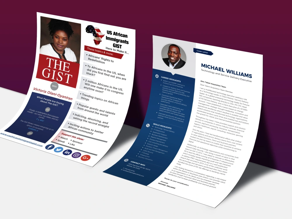 A fantastic FLYER/ONE PAGER for your business | Upwork