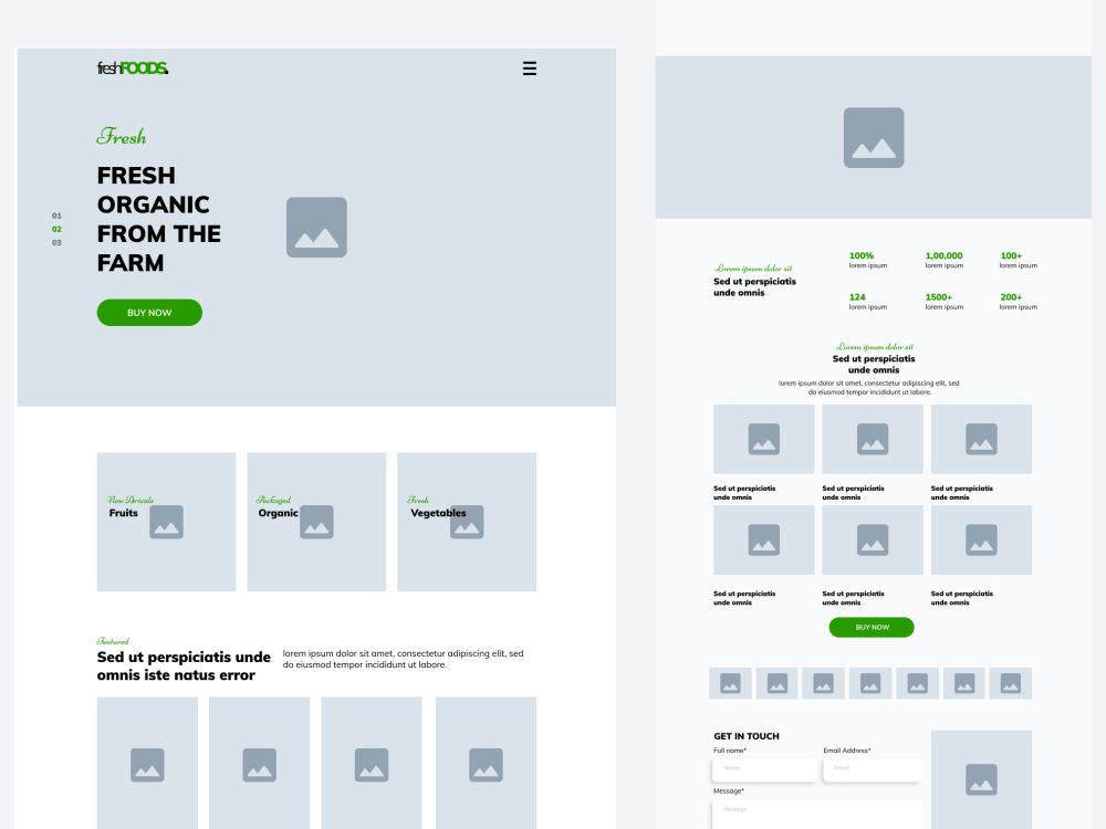A wireframe design for your website in figma | Upwork
