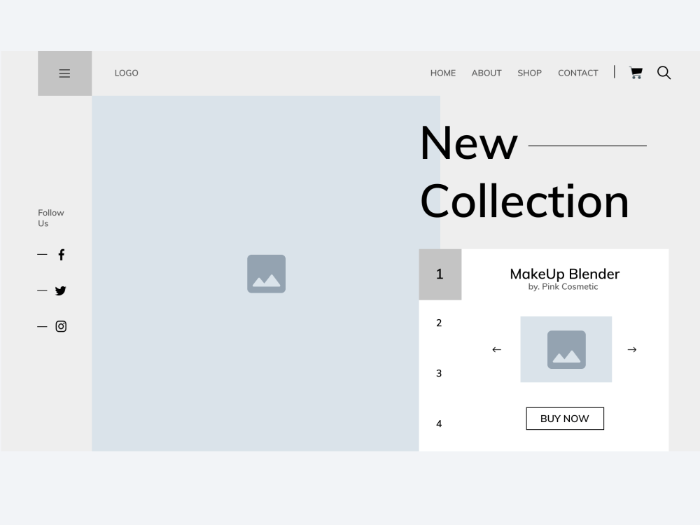 A wireframe design for your website in figma | Upwork