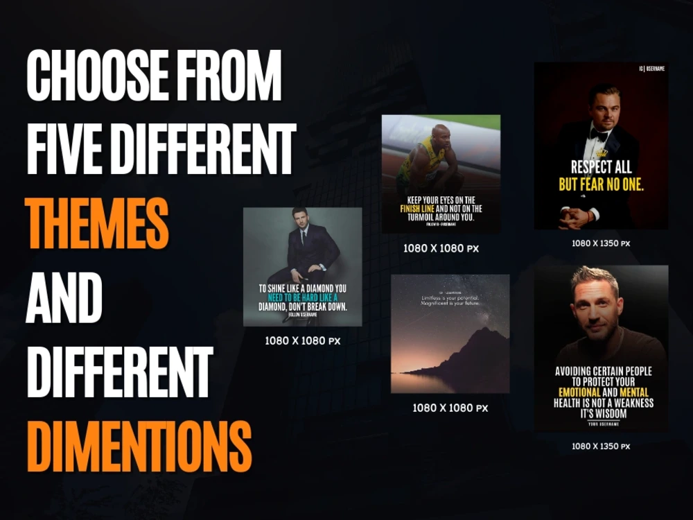 500 motivational quote posts | Upwork