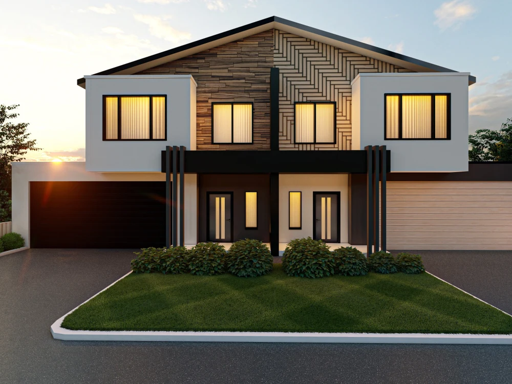 A realistic 3D exterior render based on your requirements. | Upwork