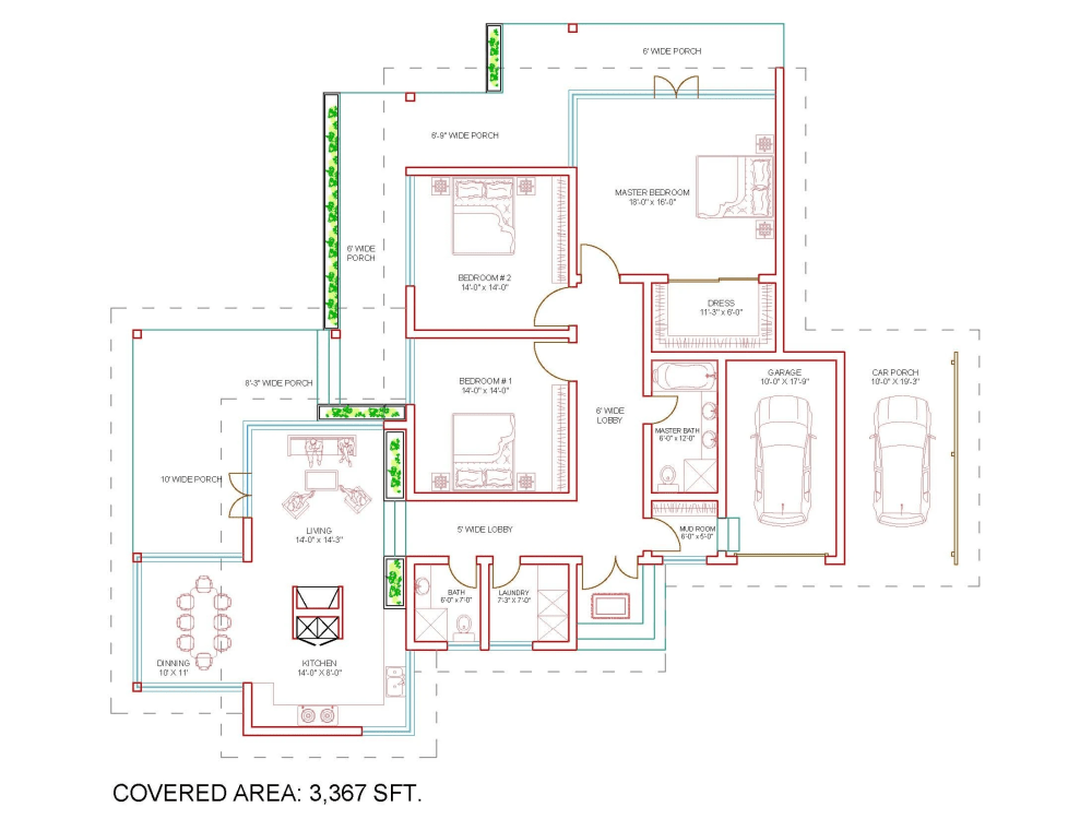 2D Architectural Drawings of your building | Upwork