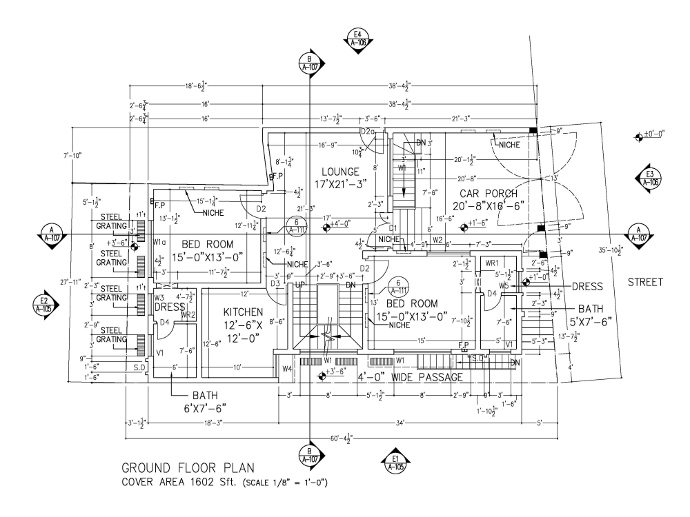 2D Architectural Drawings of your building | Upwork