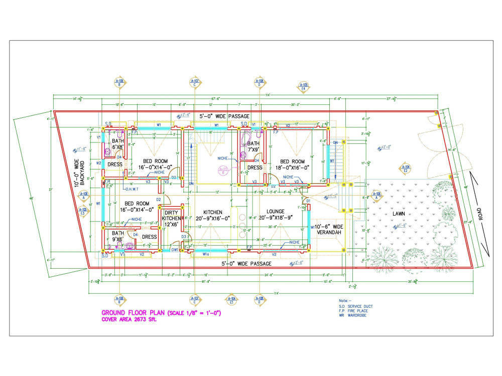 2D Architectural Drawings of your building | Upwork