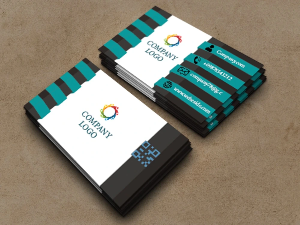 Outstanding business card design | Upwork