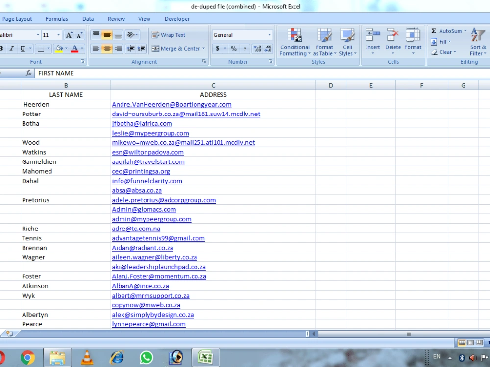 Excel data entry, typing and all data entry | Upwork