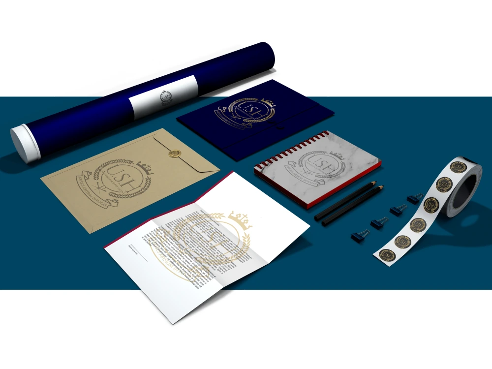 A print ready full stationery project | Upwork