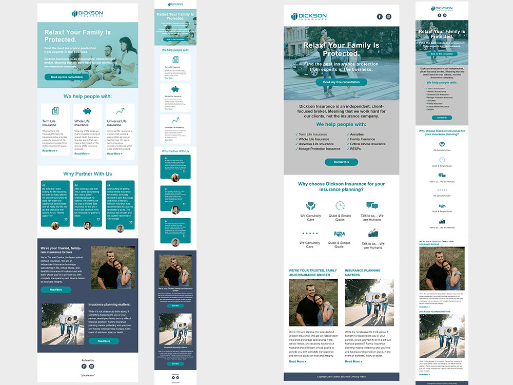Visually appealing and engaging HTML email template | Upwork